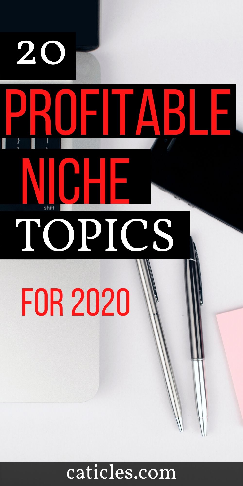 Start a Blog Checklist and 20 Money-Making Niche Topic Ideas - Caticles